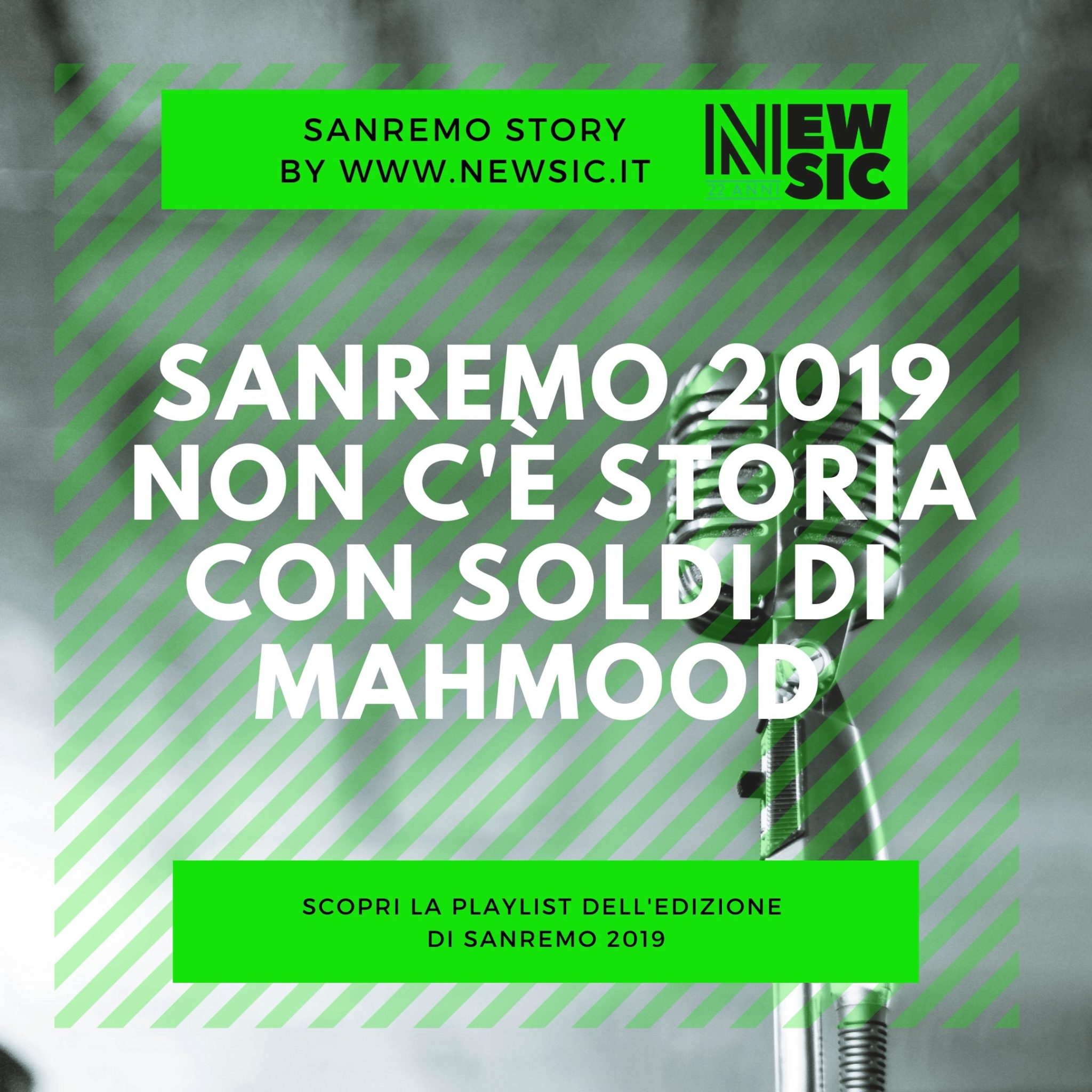 SANREMO STORY: Sanremo 2019, non c'è storia con Soldi di Mahmood ...