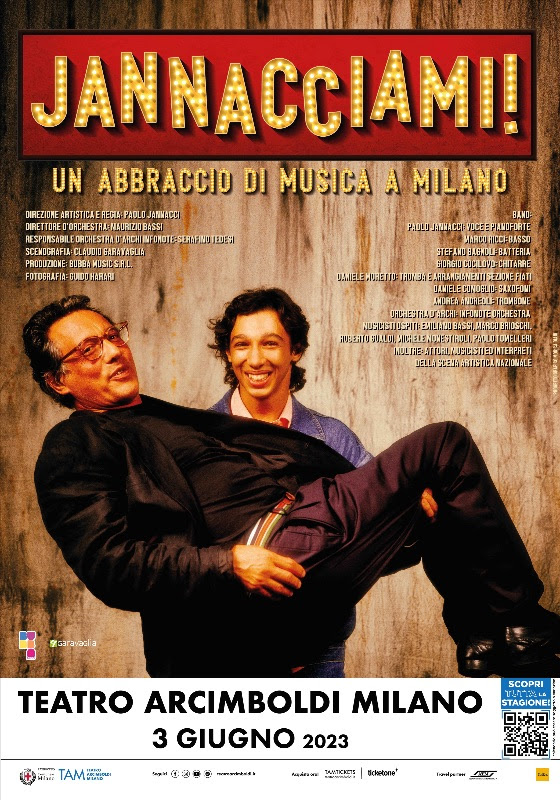 PAOLO JANNACCI "JANNACCIAMI! Un abbraccio di musica a Milano" - Newsic.it