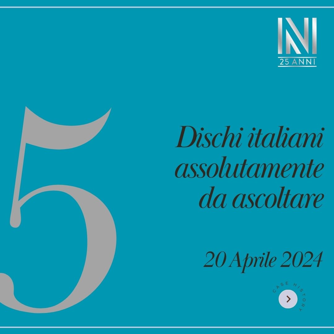 I cinque album italiani da ascoltare [settimana dal 20 Aprile 2024 ...