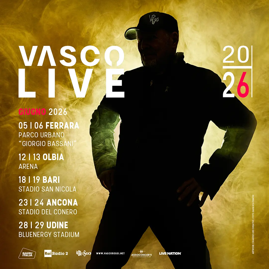 VASCO ROSSI ecco le date per i concerti del 2026 [Info e Biglietti ...