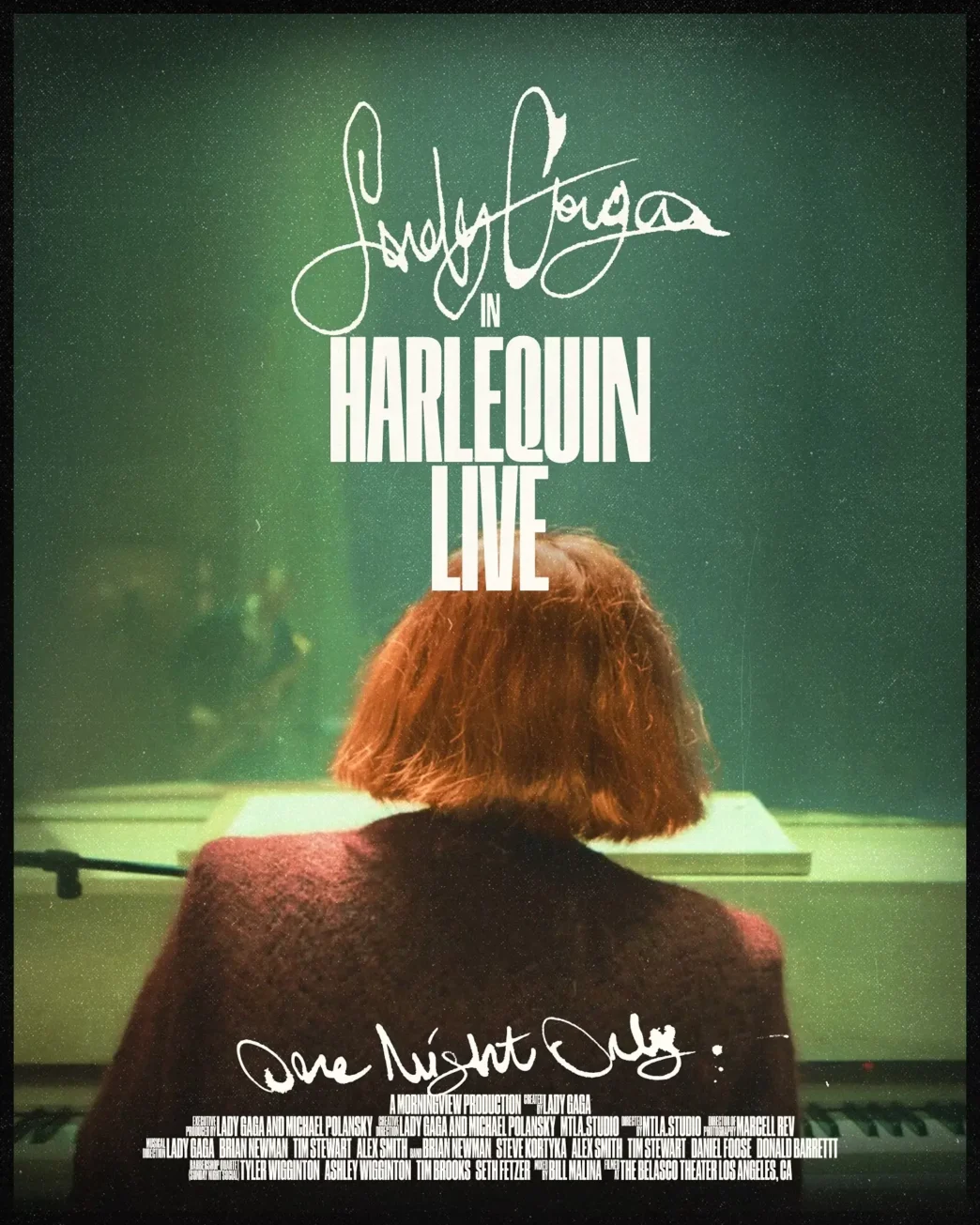 LADY GAGA annuncia "Harlequin Live – One Night Only": il film concerto ...